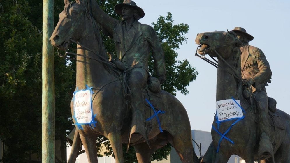 Petition · Melt the Thomas Fallon Statue - United States · Change.org