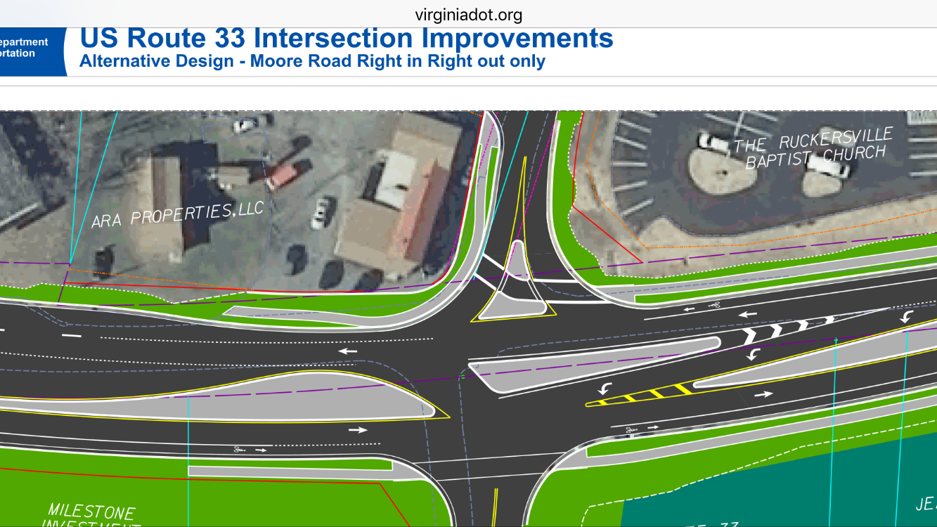Petition · Allow Full Access at Moore Road and Route 33 - United States ...