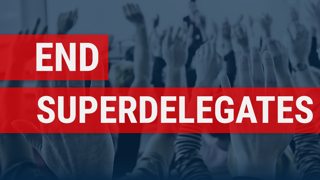 Petition · Rid the DNC of superdelegates! - United States · Change.org