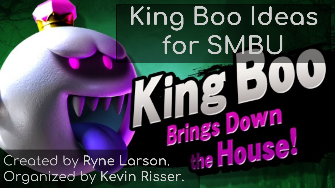 Petition · Trying to Get King Boo in Super Smash Brothers - United ...