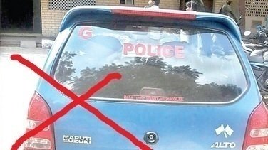 Petition · No more 'Police' stickers on private vehicles - India ...