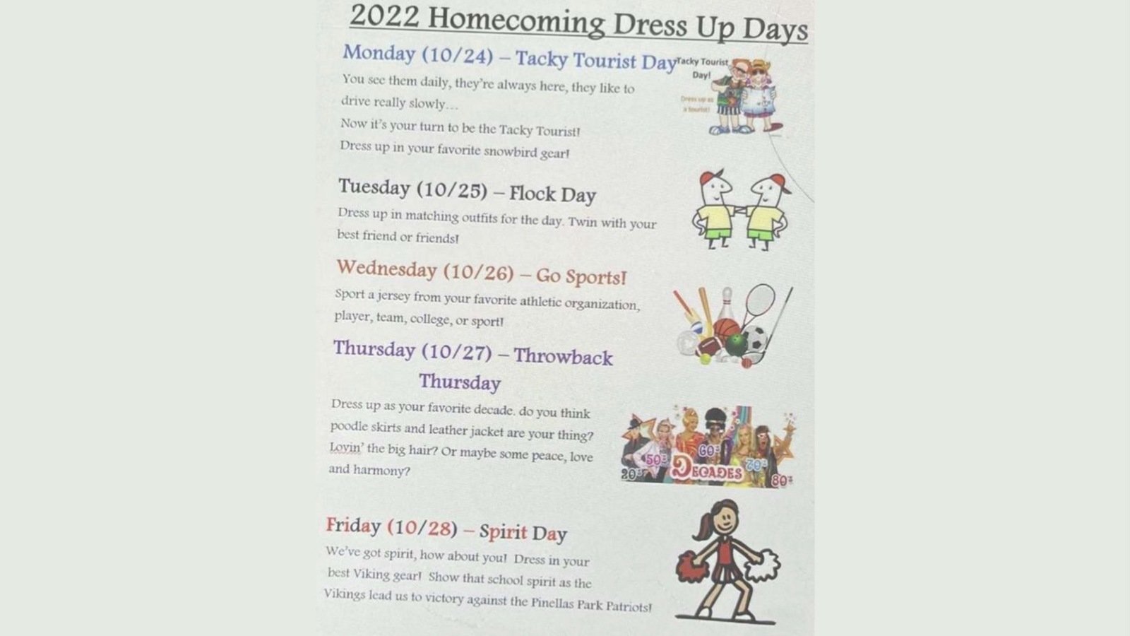 Petition · Sign for NEHS to change spirit week ideas… - United States ...