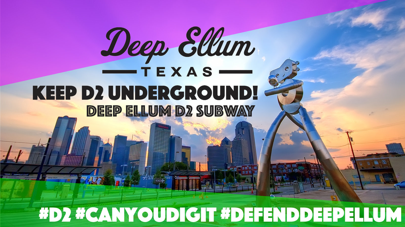 Petition · Deep Ellum D2 Subway - Dallas, United States · Change.org