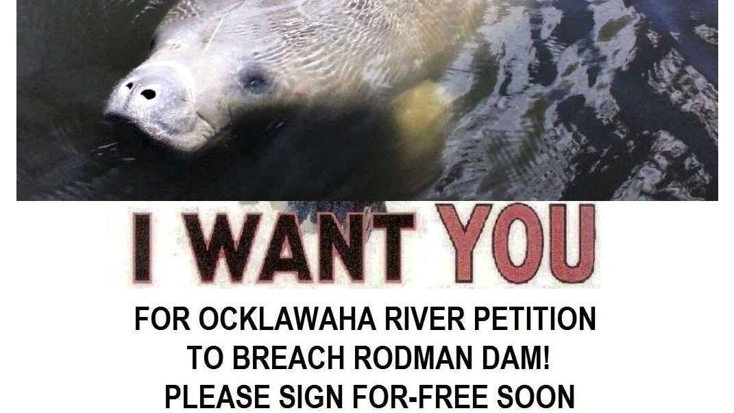 Petition update · I WANT YOU FOR OCKLAWAHA RIVER PETITION TO BREACH ...