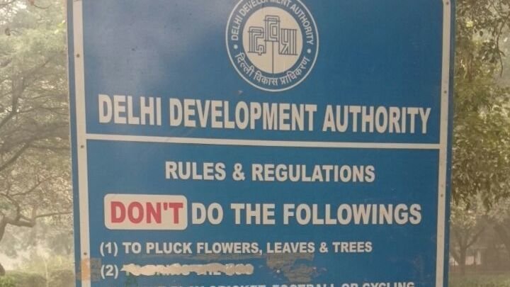 Petition update · DDA signboard misses now-the point no (2) "TO BRING ...