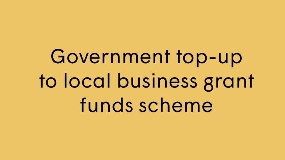 Petition · Make the top up grant scheme open regardless of SEISS ...