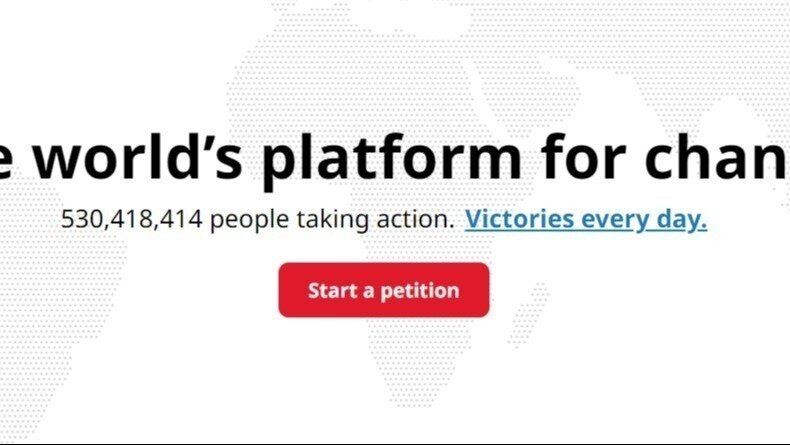 Pétition · Change . org Update - France · Change.org