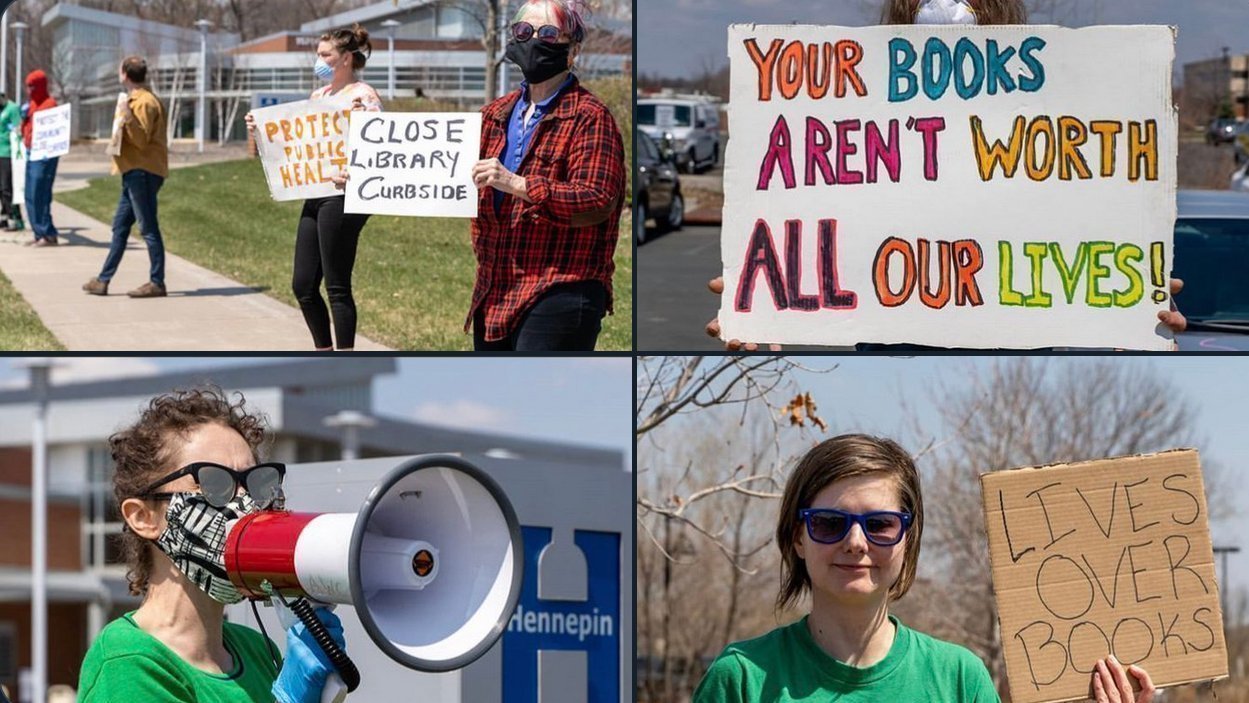 Petition · #ProtectLibraryWorkers & communities: Don't reopen libraries ...