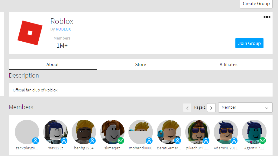 Petition · Revert back to old Roblox group layout - United States ...