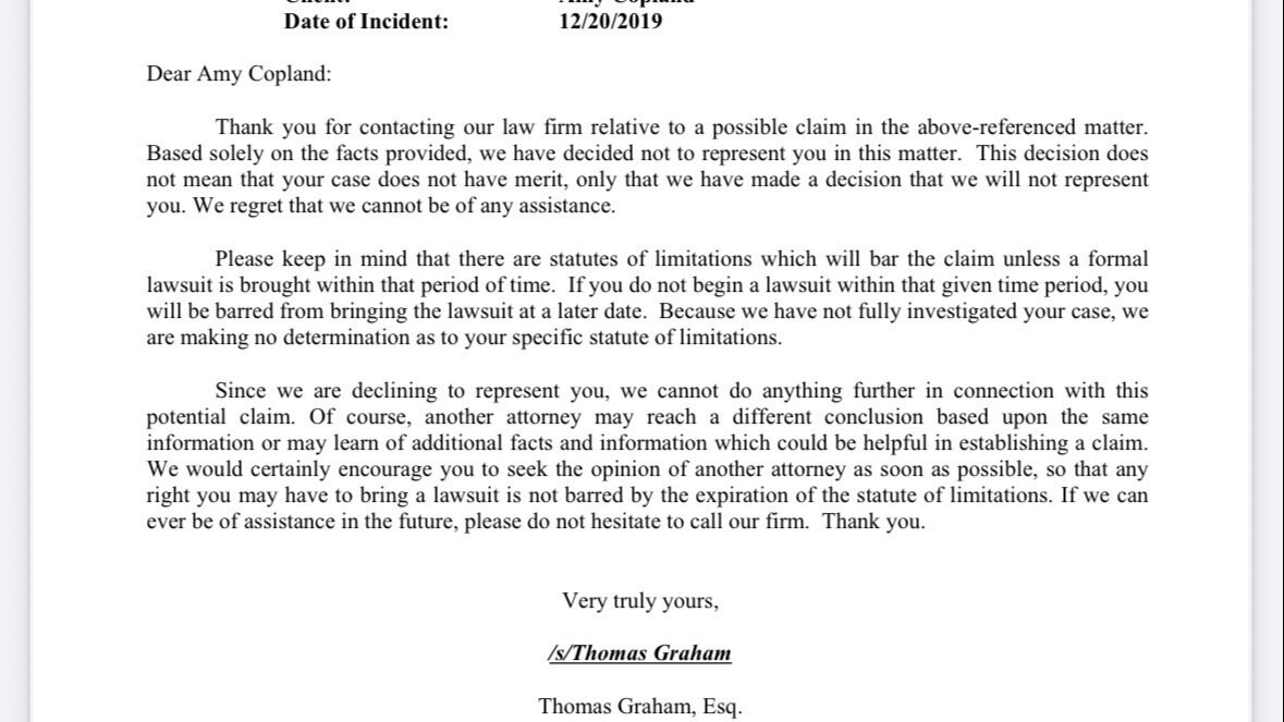 Petition update · Another rejection email · Change.org