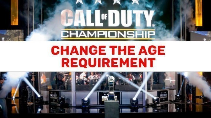 Petition · Reduce the age requirement for the CODM Championship ...