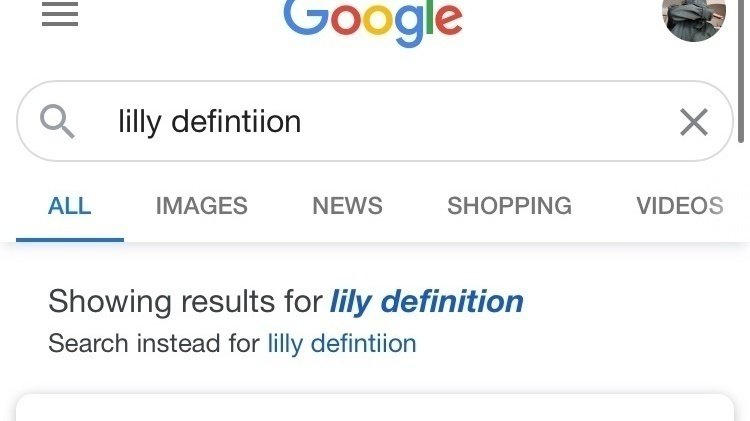 Petition · The word “lilly” should be put alongside the word “literally ...