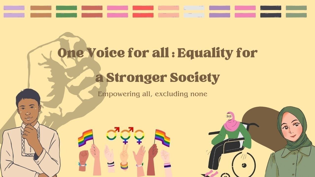 Petition · One Voice For All:Equality for a Stronger Society - Philippines · Change.org