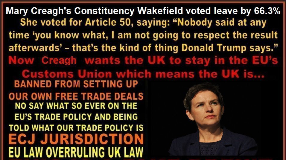Petition · Deselect MP Mary Creagh from her Wakefield Constituency ...