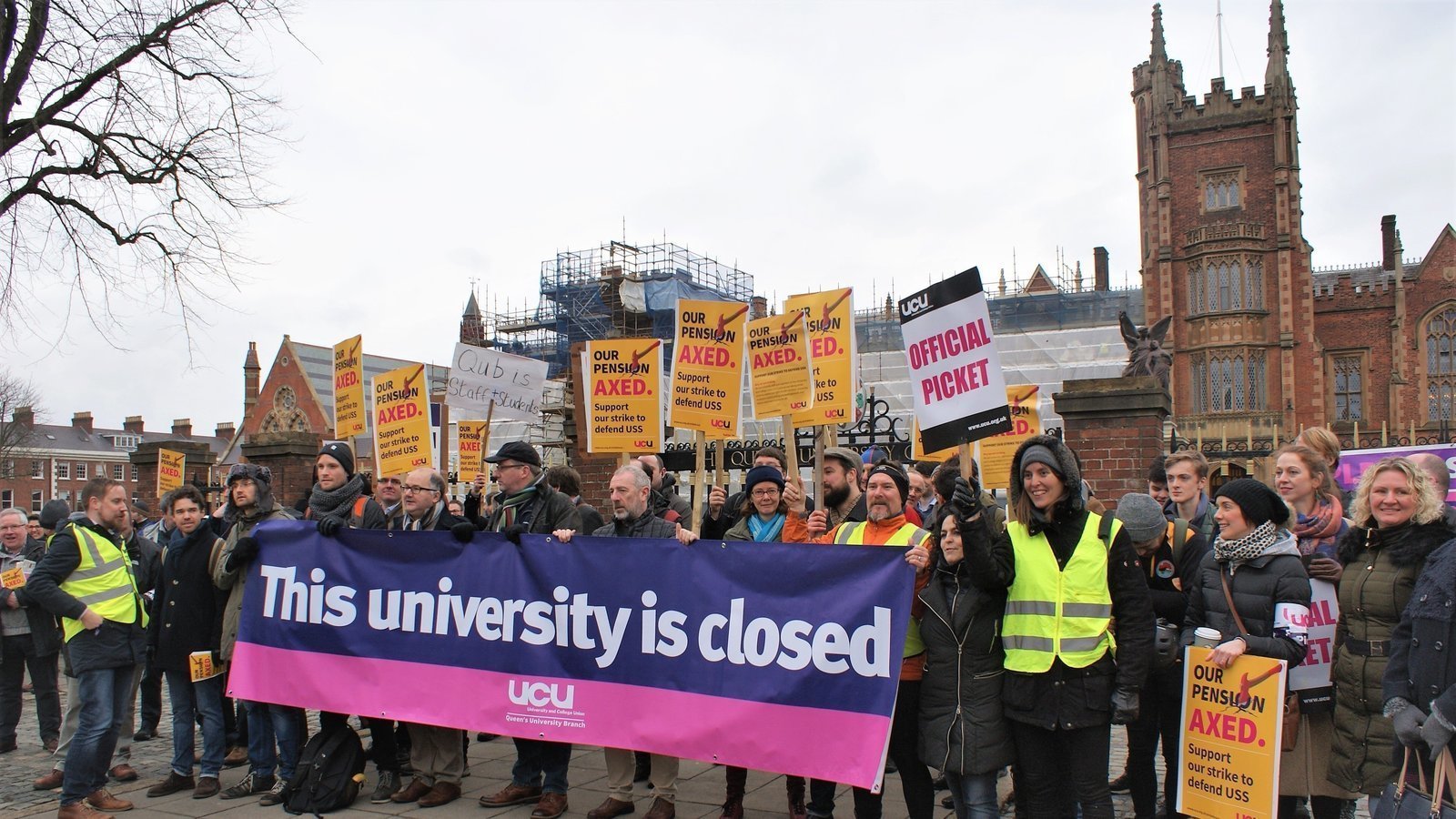 Petition · QUB Students: our lectures, our strike - United Kingdom ...