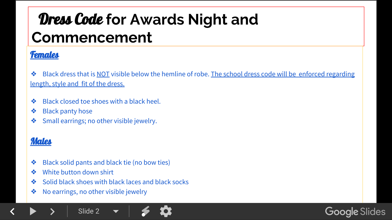 Petition · Change Cumberland Polytechnic High School Graduation Dress ...