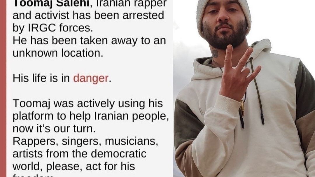 Petition · Iranian rapper Tomaj Salehi is in danger. - Netherlands ...