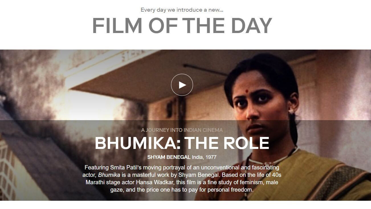 Petition · Bring back "Film of the day'' on MUBI. - Chad · Change.org