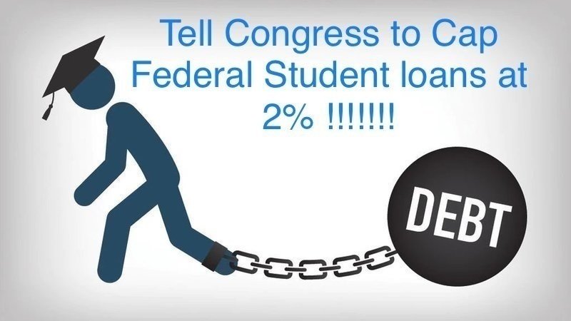 Petition · Cap federal student loan interest at 2% - United States ...