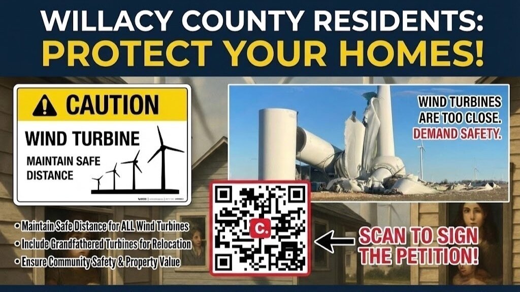 Petition · Relocate unsafe wind turbines in Willacy County, Texas ...