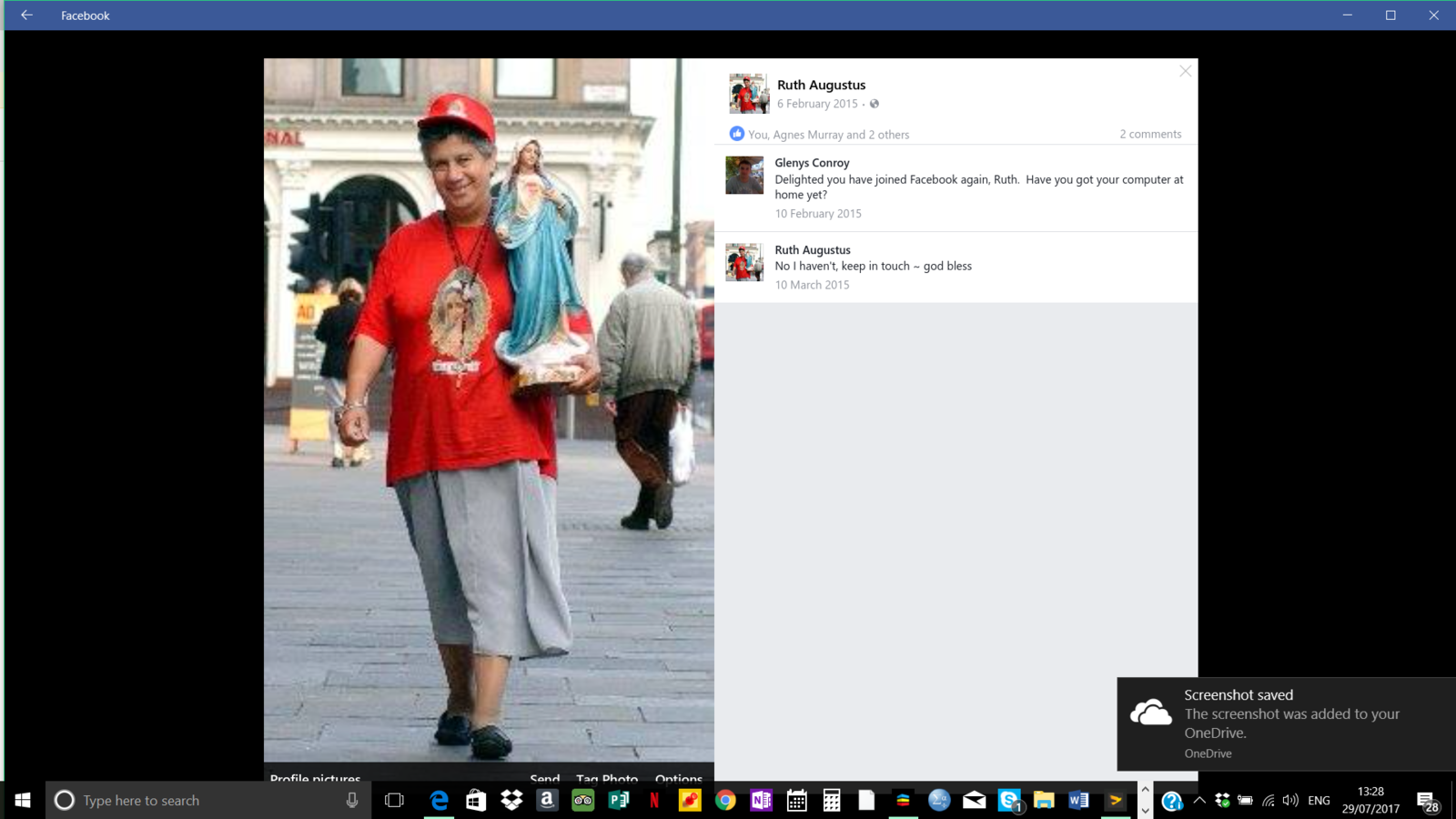 Petition · a Humanitarian Award for Sister Ruth Augustus, comforting ...