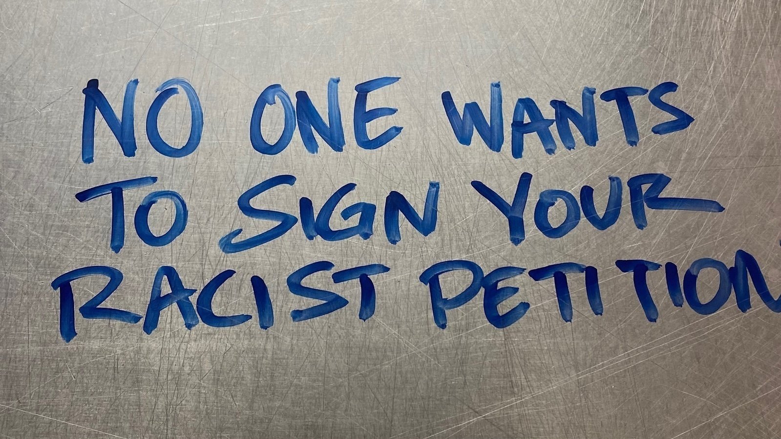 Petition · To stop bigoted whyt people from making stupid petitions ...
