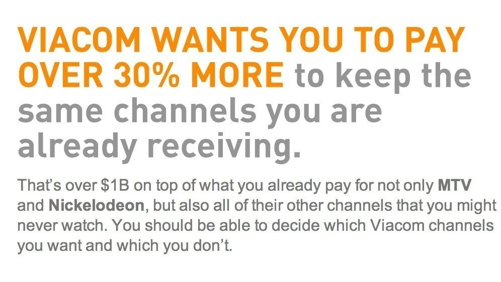 Petition · Stop @Viacom from demanding @DirecTV to charge its customers ...