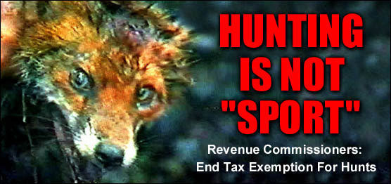 Petition · End outrageous tax exemption for hunting groups - Ireland ...