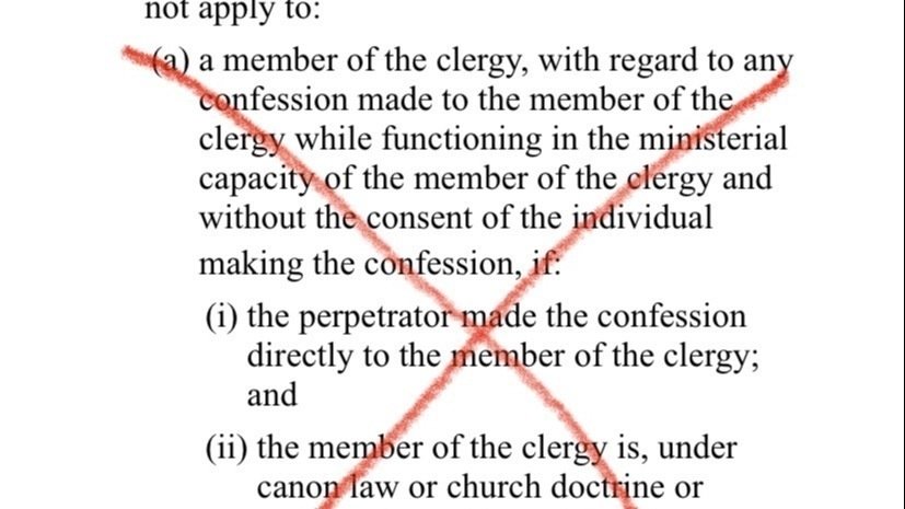 Petition · Require clergy to report child abuse - United States ...