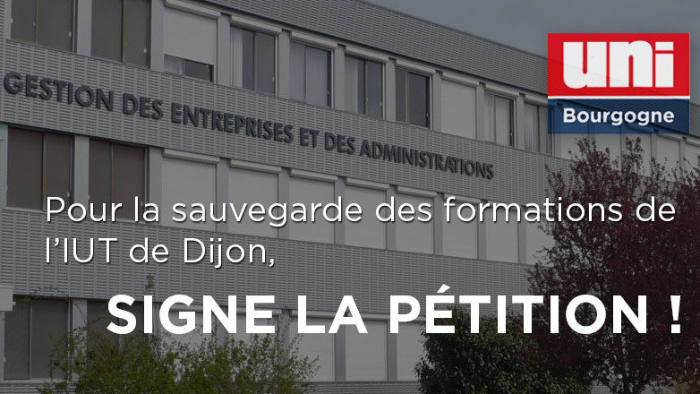 Pétition · Soutenons les formations professionnalisantes de l’IUT de ...
