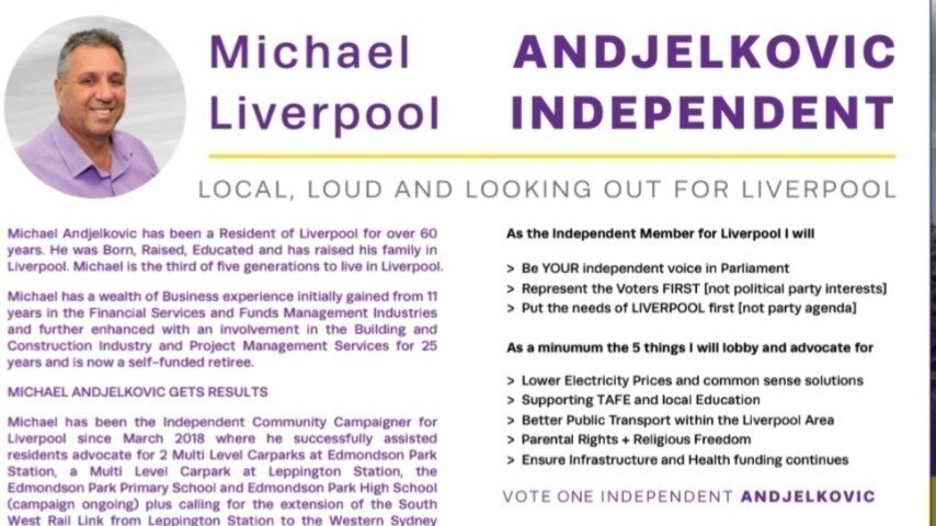 Petition update · WHY Should you Vote for Michael ANDJELKOVIC for ...