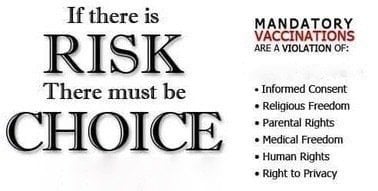 Petition · Where there is a risk, there must be a choice. - Australia ...