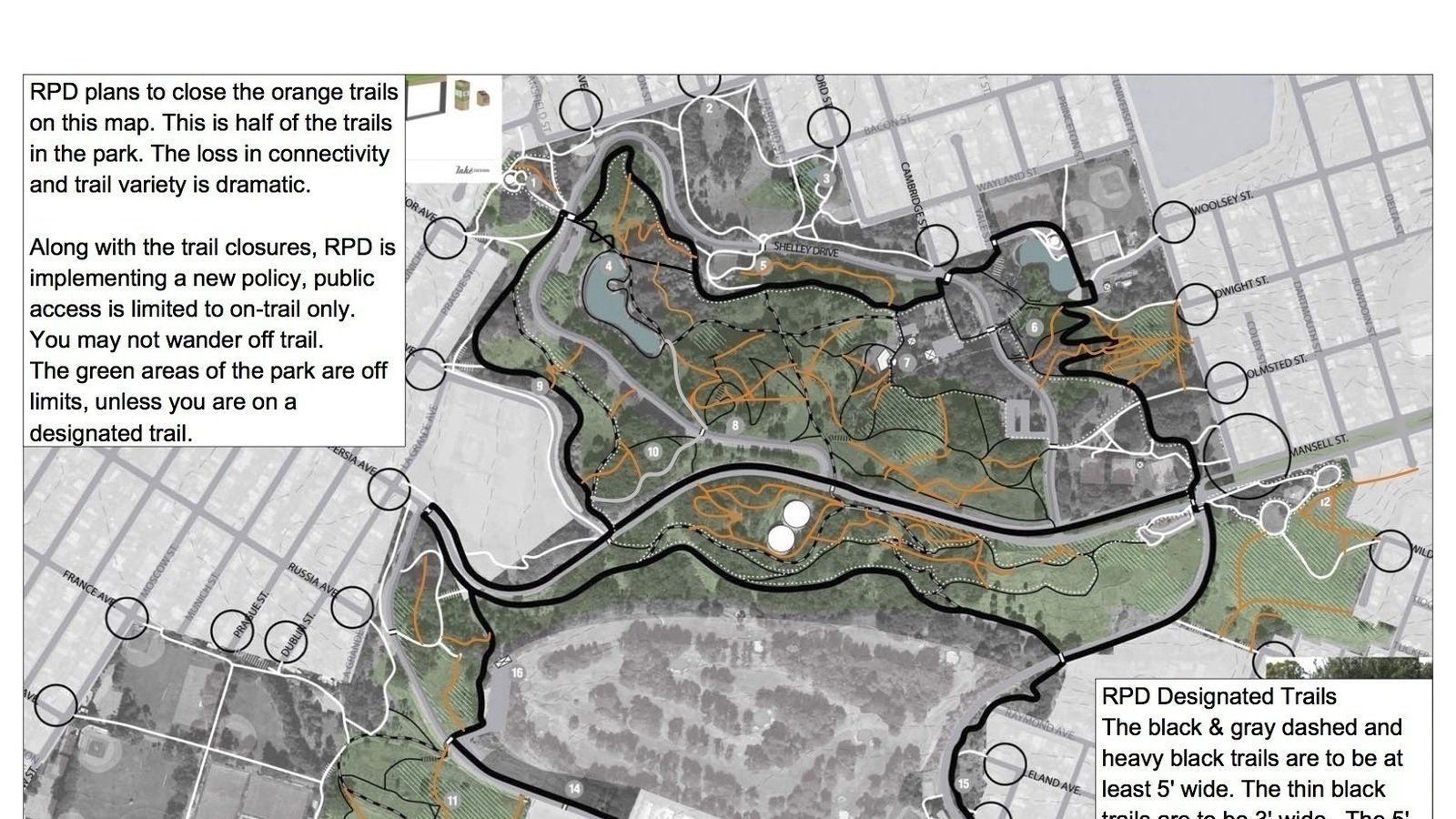 Petition · Do not approve the trails and paths focus plan by the ...