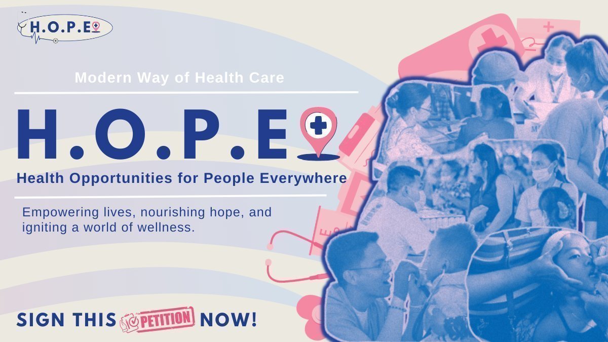 Petition · HOPE: Health Opportunities for People Everywhere ...