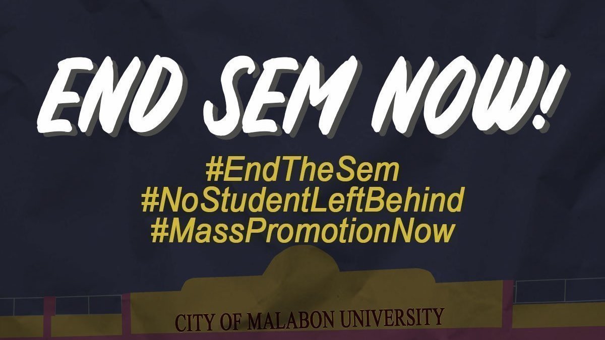 Petition · CMU END SEM NOW! MASS PROMOTION NOW! - Philippines · Change.org