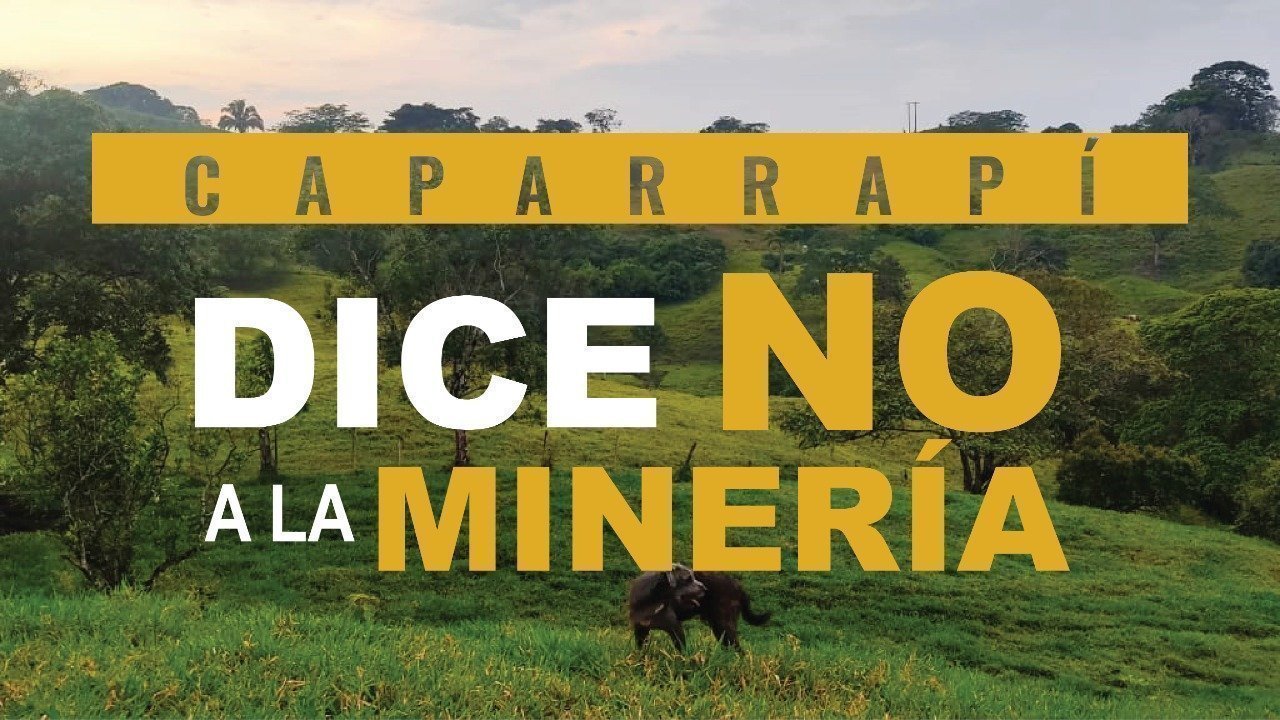 Petición · NO a la minería en Caparrapi, Cundinamarca, que destruye el ...
