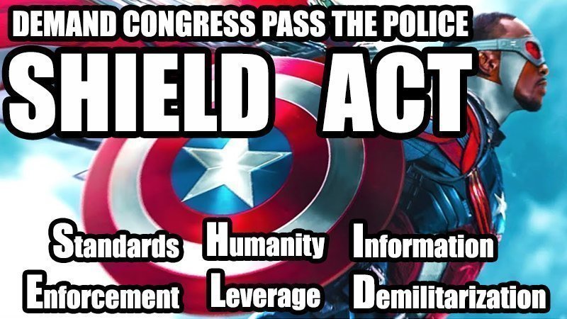 Petition · Demand Congress pass the police SHIELD ACT... - United ...