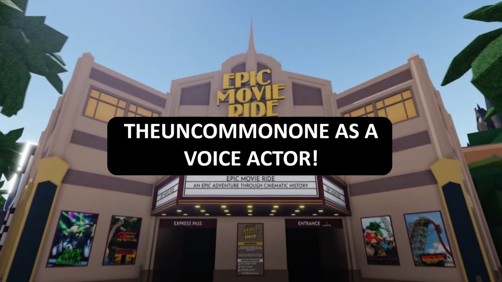 Petition · Let TheUncommonOne be the voice actor on some rides at ...