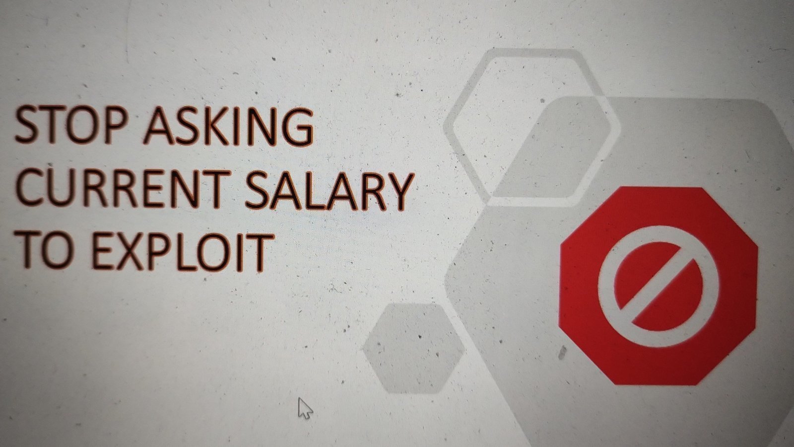 Petition · Stop Asking My Current Salary - India · Change.org