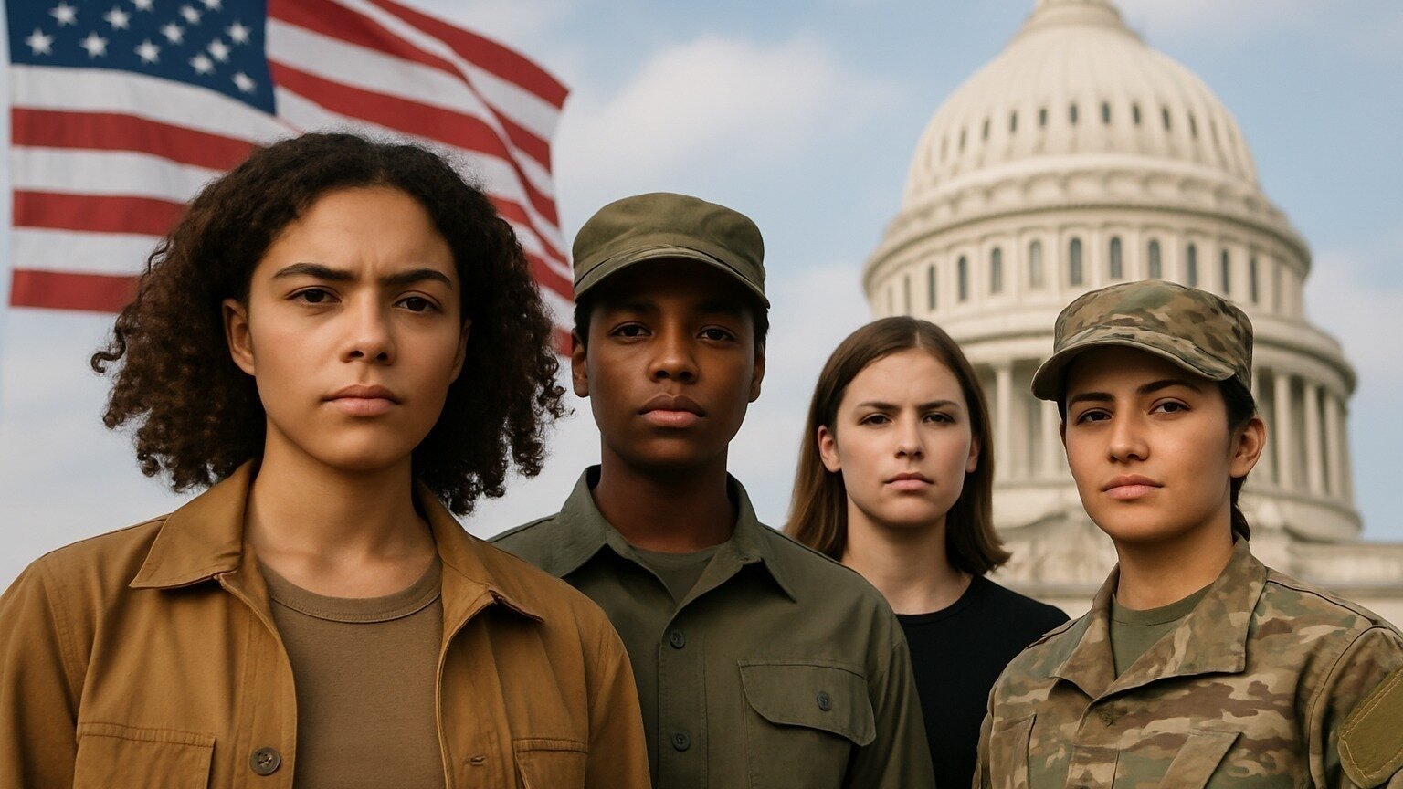 Petition · Require all citizens (not just men) to enlist in the U . S ...