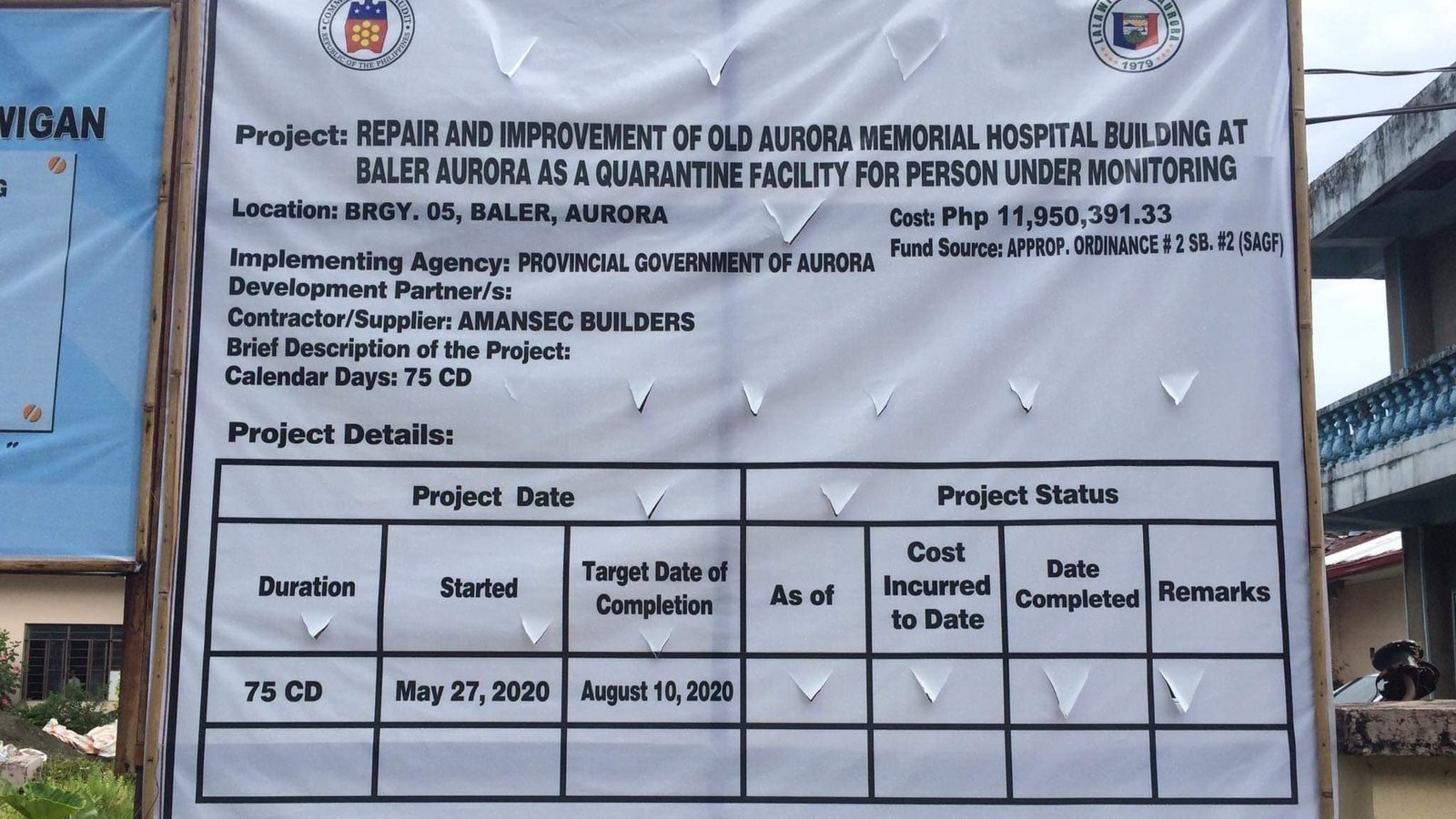 Petition · No to conversion of Old AMH to Provincial Quarantine ...