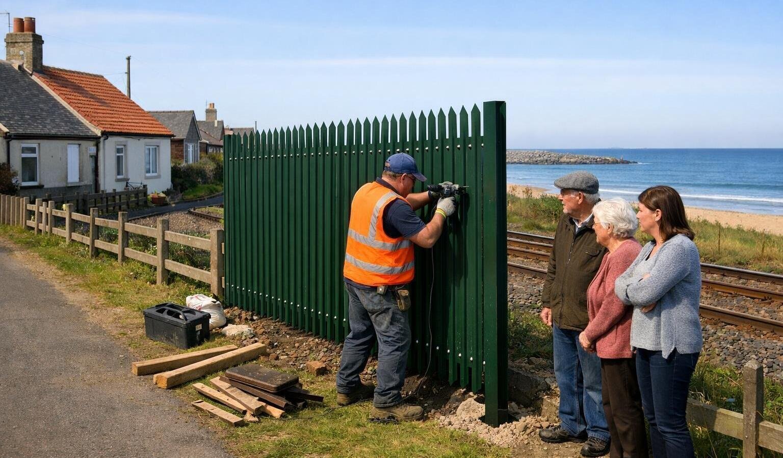 Petition · Stop network rail replacing fencing in Cambois without ...