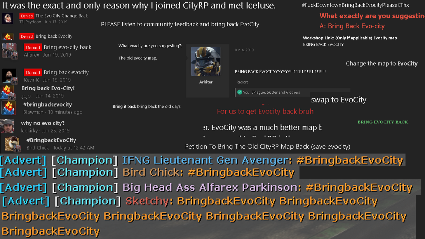 Petition · Bring back EvoCity - United States · Change.org