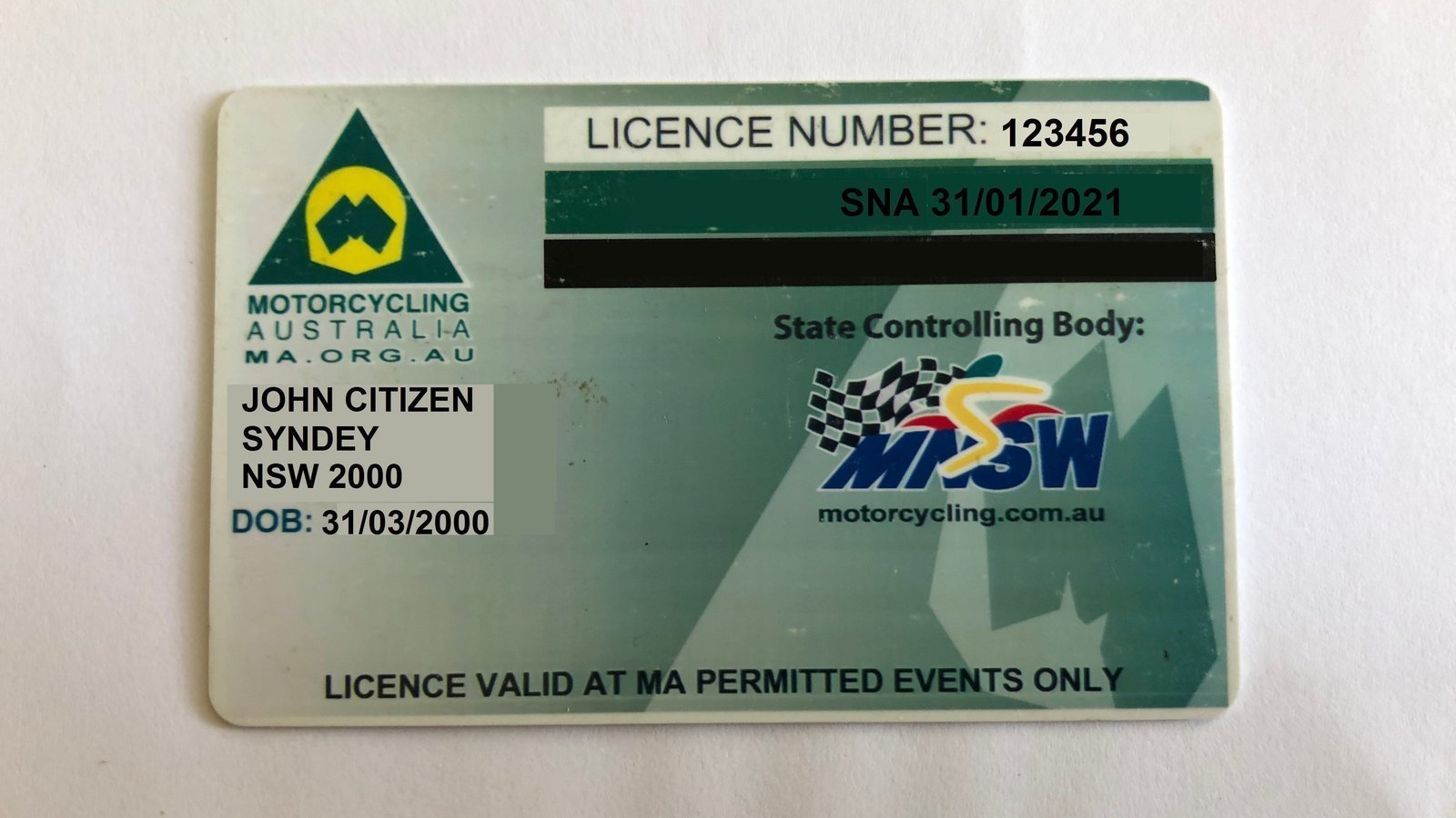 Petition · We would like to petition MNSW to extend MA licence expiry ...