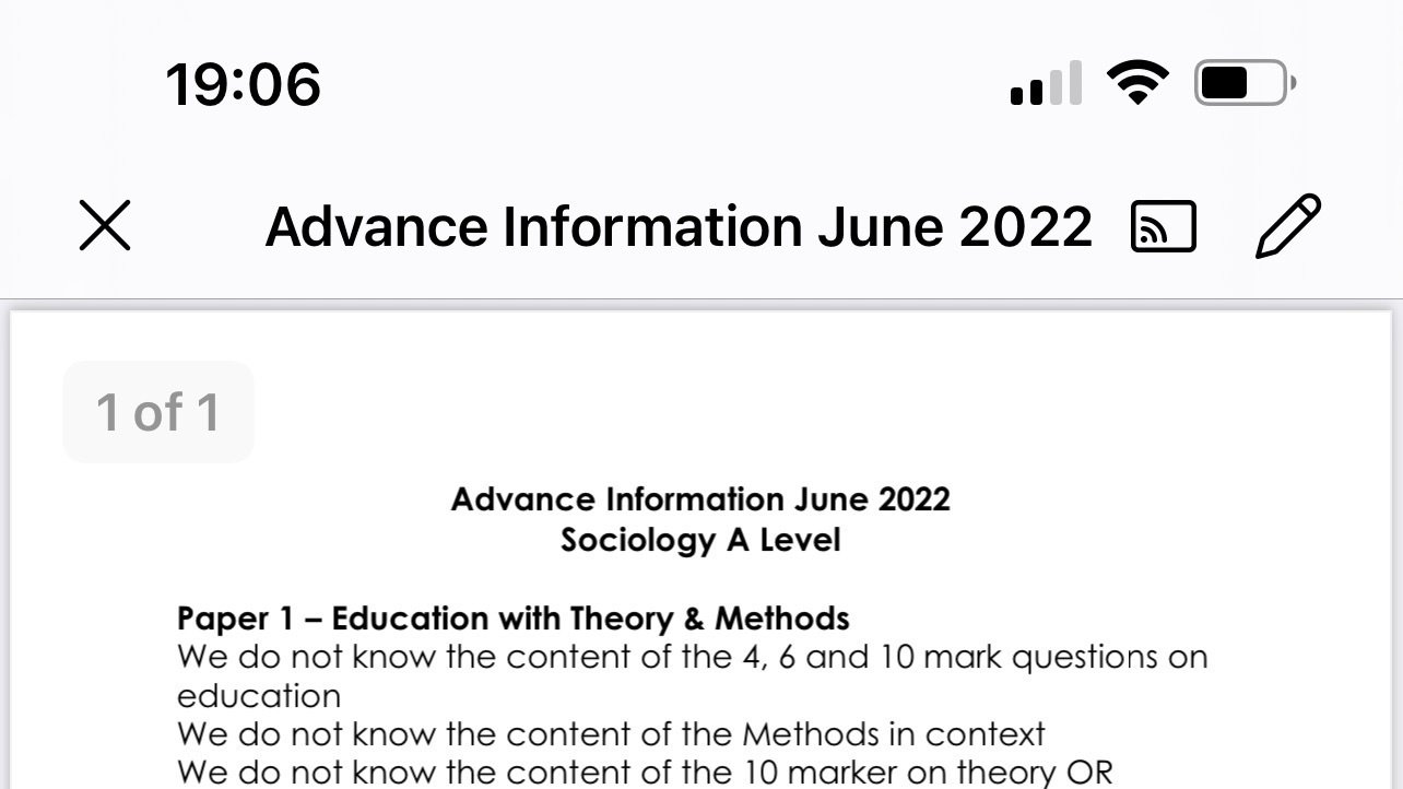 Petition · Change the AQA sociology advance information - United Kingdom · Change.org