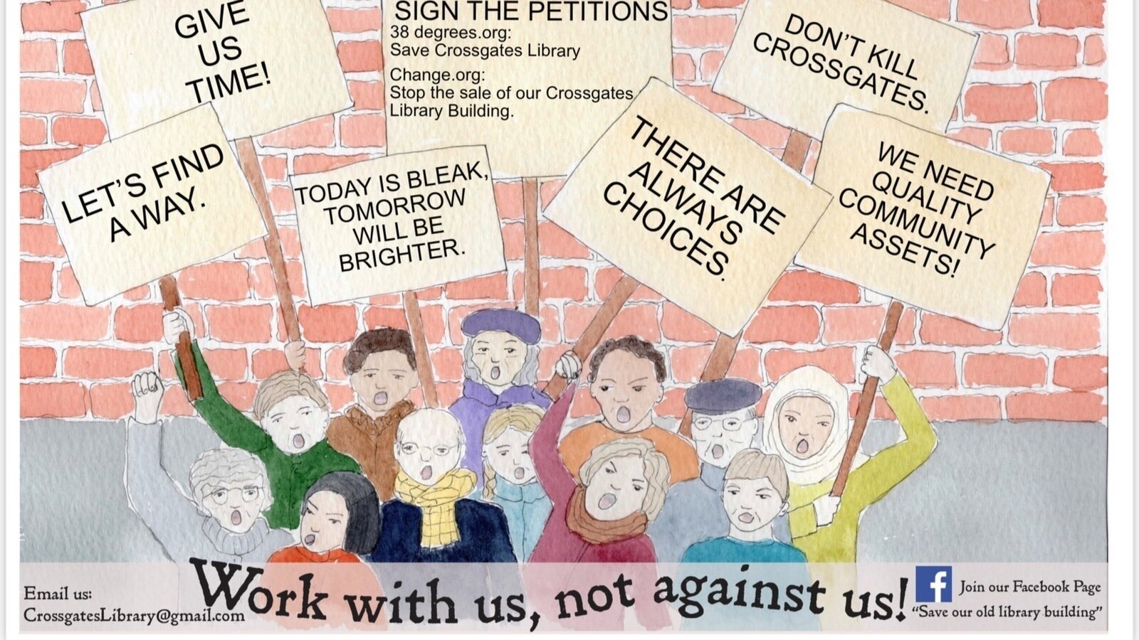 Petition · STOP THE SALE OF OUR CROSSGATES LIBRARY BUILDING - United ...