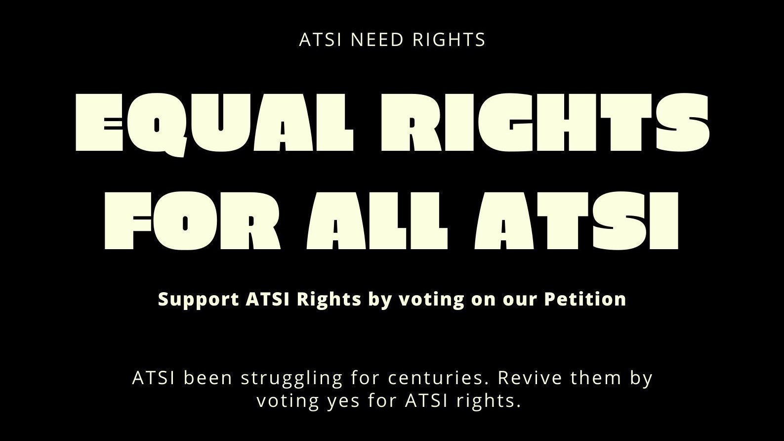 Petition · ATSI Action - Australia · Change.org
