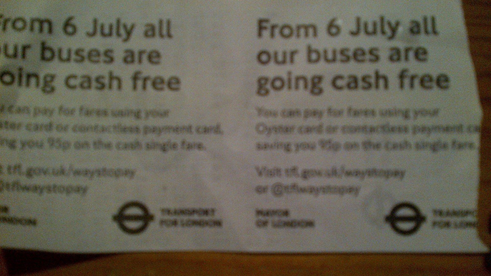 Petition · CHALLENGE AGAINST CASHLESS BUSES AND INCREASE IN CONGESTION ...