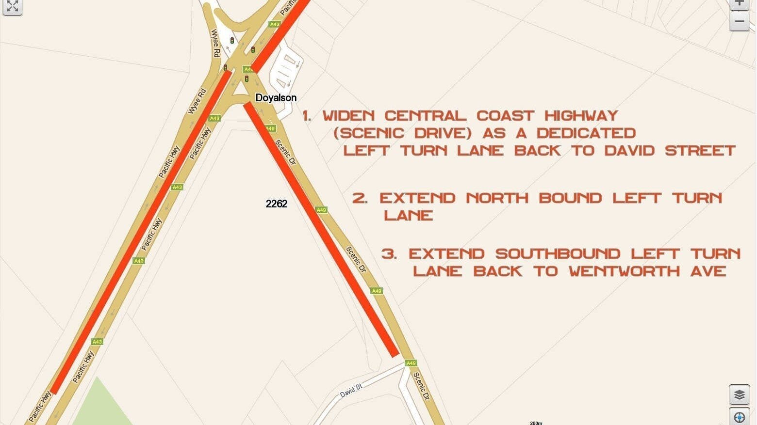 Petition · Improve traffic flow at Doyalson intersection - Budgewoi ...