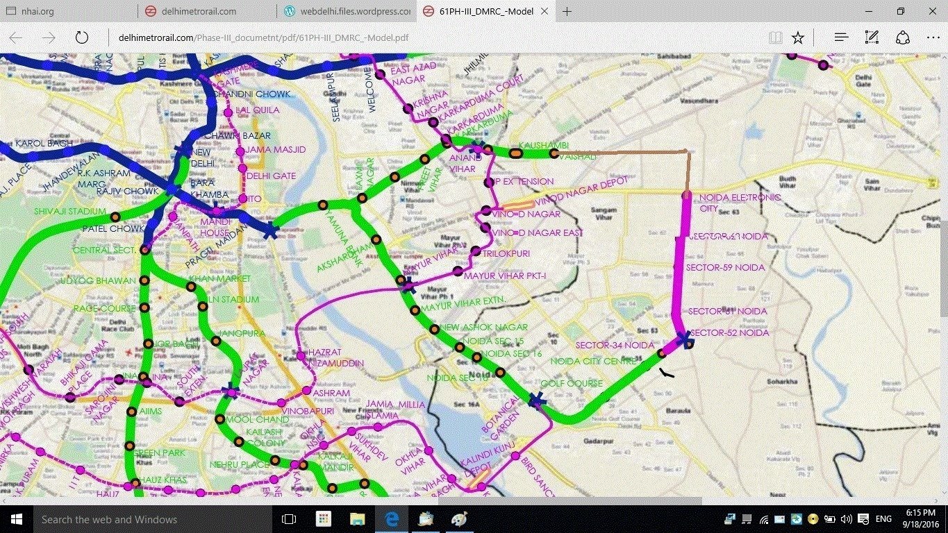 Petition · Extension of Phase III of Delhi Metro from NOIDA to Vaishali ...
